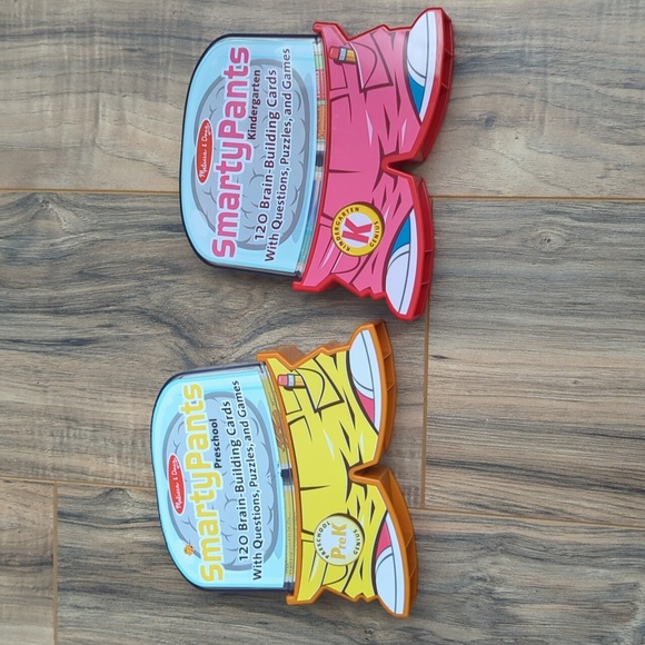 Melissa & Doug | Toys | Melissa Doug Smarty Pants Preschool Cards Prek ...
